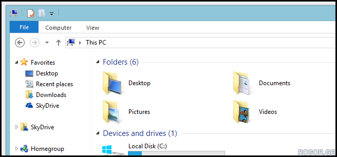  Folders My Computer Windows 8 1 Rogor ge