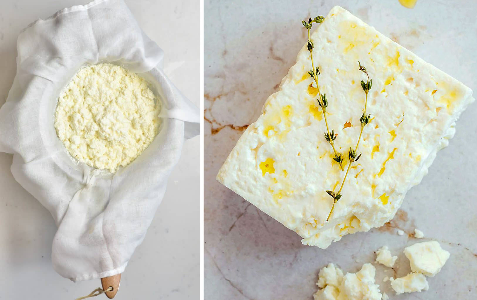 როგორ მოვამზადოთ პიკანტური გემოს მქონე ყველი რძით, ლიმონითა და იოგურტით ...