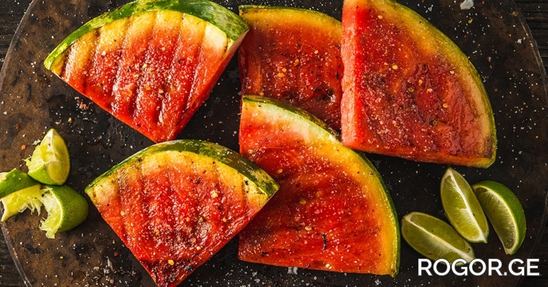 როგორ შევწვათ საზამთრო გრილზე - rogor.ge